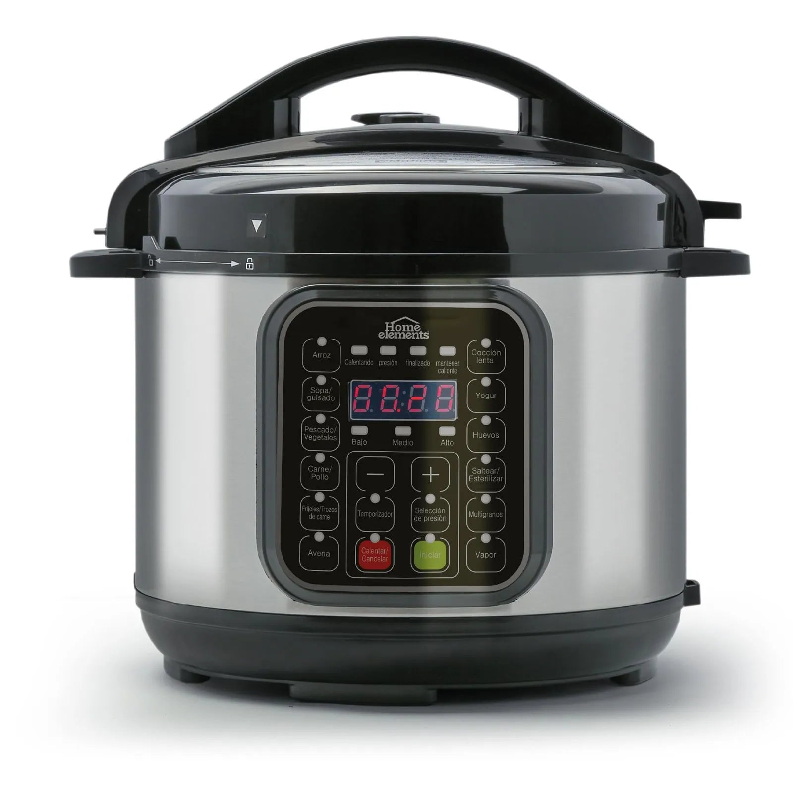 Olla Multifuncional Eléctrica Home Elements 4 Litros – Creafa